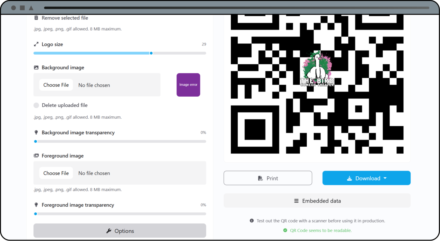 QR Codes - URL.rw